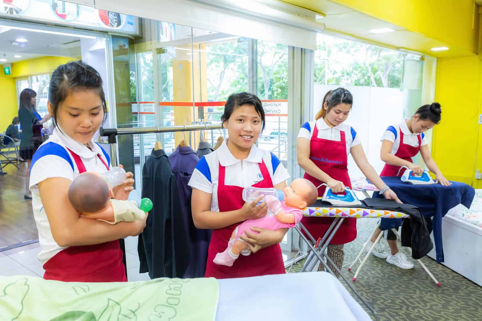 Domestic Helpers Overseas & Local Training - United Channel